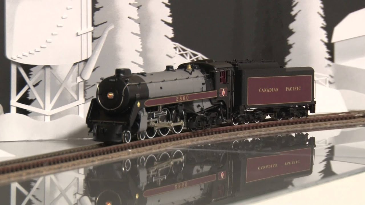 052607-HO Brass Model Train - PFM / Van Hobbies CPR 4-6-4 1992 Run H1e ...