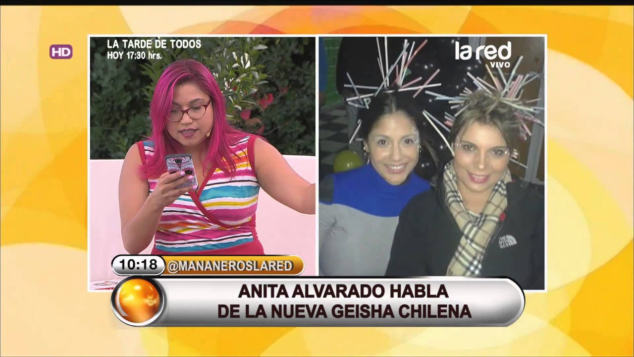 Anita Alvarado habla sobre la nueva geisha chilena - YouTube