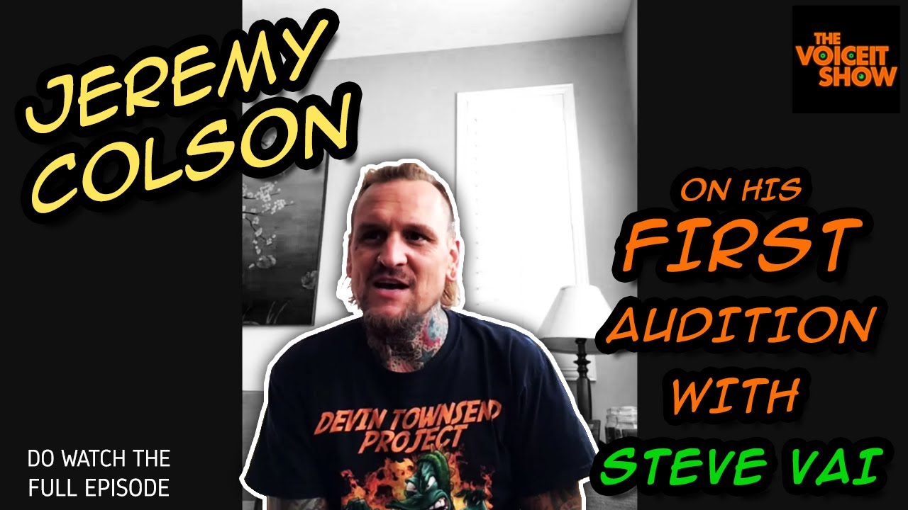 Sneak Peek | Jeremy Colson shares his Steve Vai Audition Experience ...