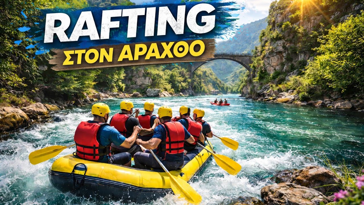 RAFTING ΣΤΟΝ ΑΡΑΧΘΟ ΜΕΤΑ ΜΟΥΣΙΚΗΣ🚣‍♂️🎶🎶 RAFTING WITH MUSIC - YouTube