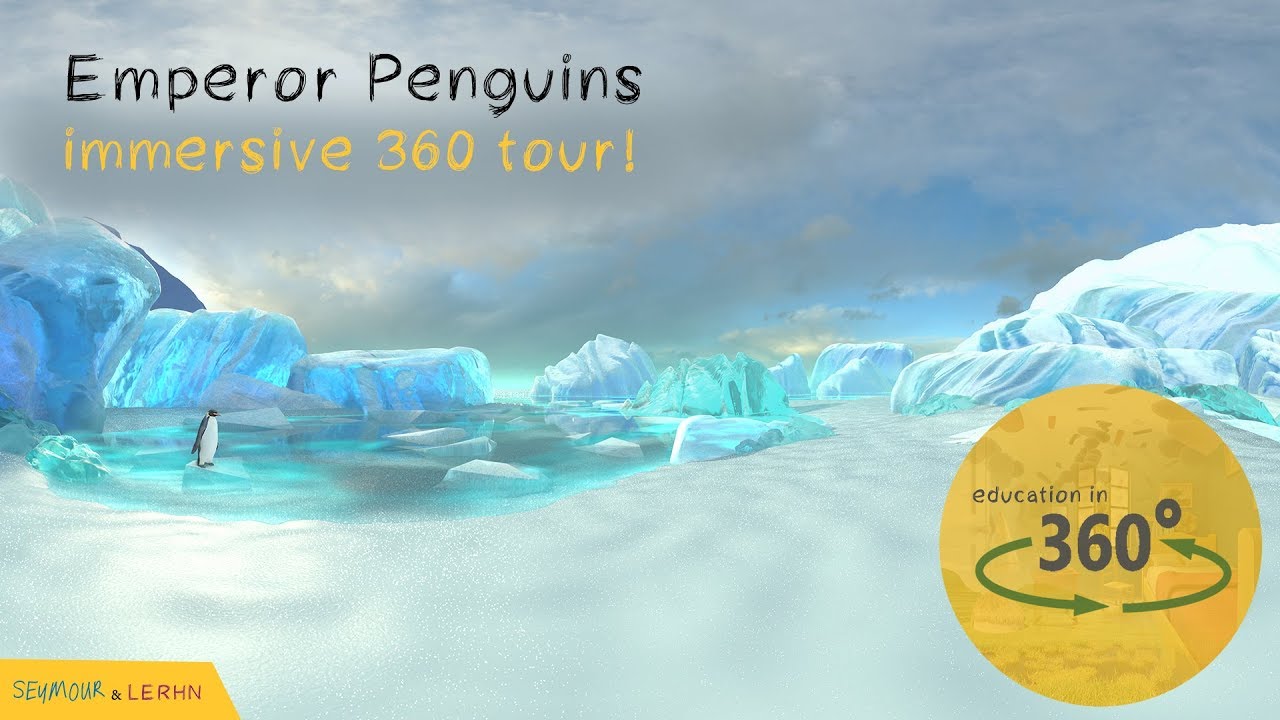 Emperor Penguins in VR! Education in 360 - YouTube