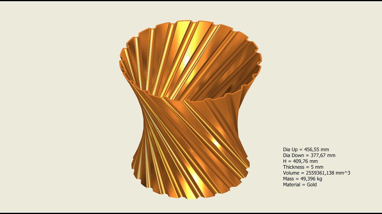 Tutorial Inventor - 303 FLOWERPOT - YouTube
