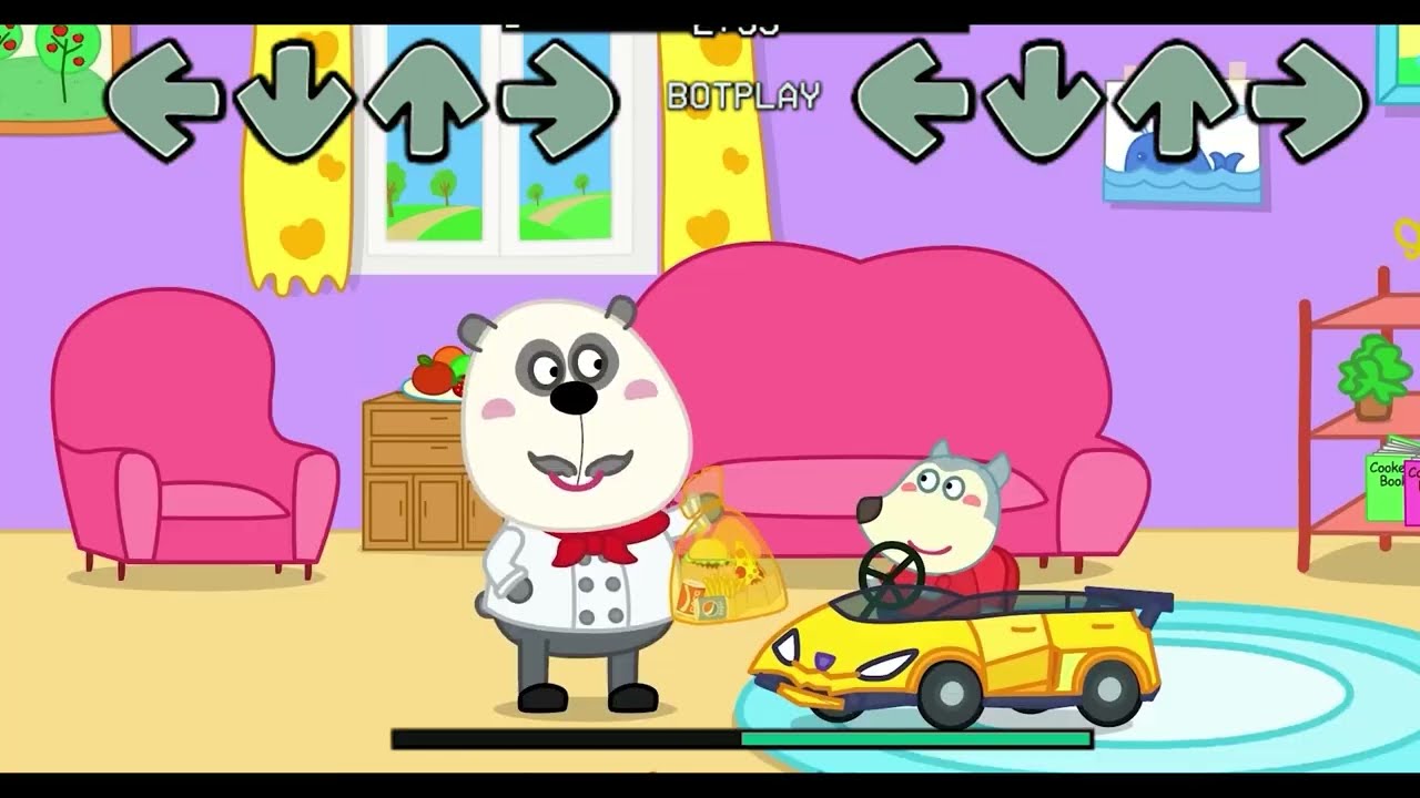 Teen Titans Go ⭐️ Hot vs Cold Playhouse Challenge with Wolfoo Funny ...