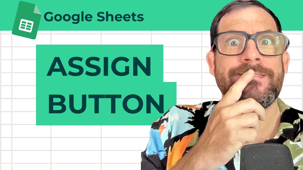 Add A Button To Automate Add A Row With Assignee Name Youtube 1809