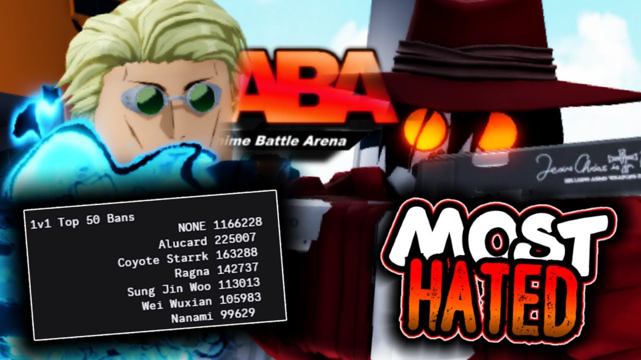 [ABA] Using The MOST HATED Characters in The Game!!! - YouTube
