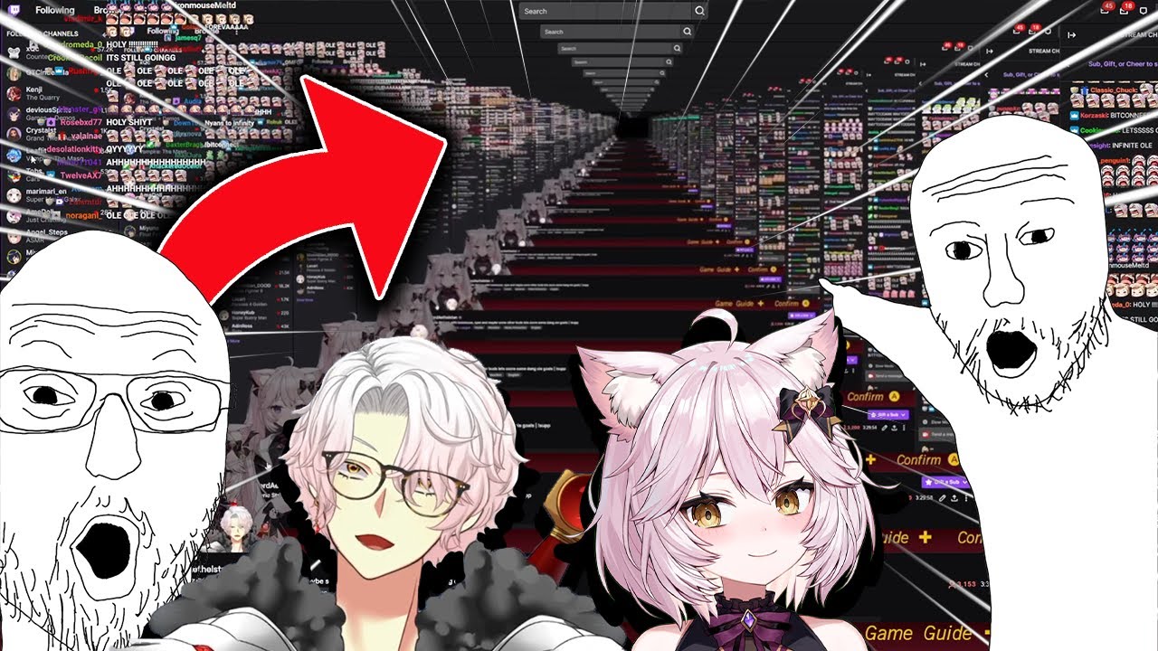 Nyan & Aethel Find The COOLEST Vtuber On Twitch! - YouTube