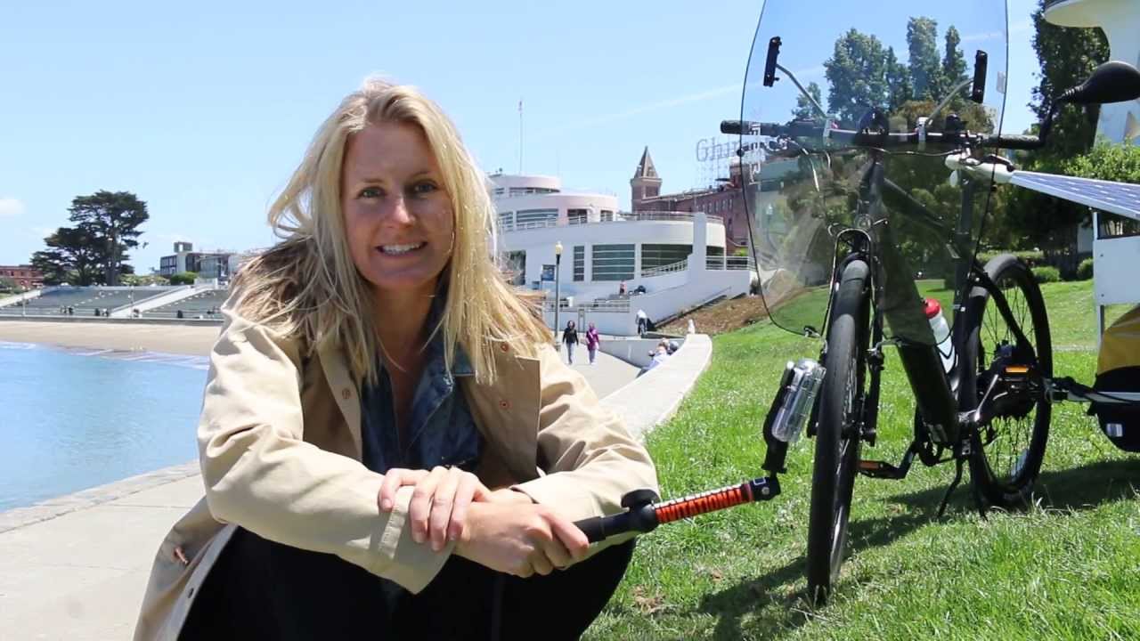 Marissa Muller's Solar Bike Adventure Across America - YouTube