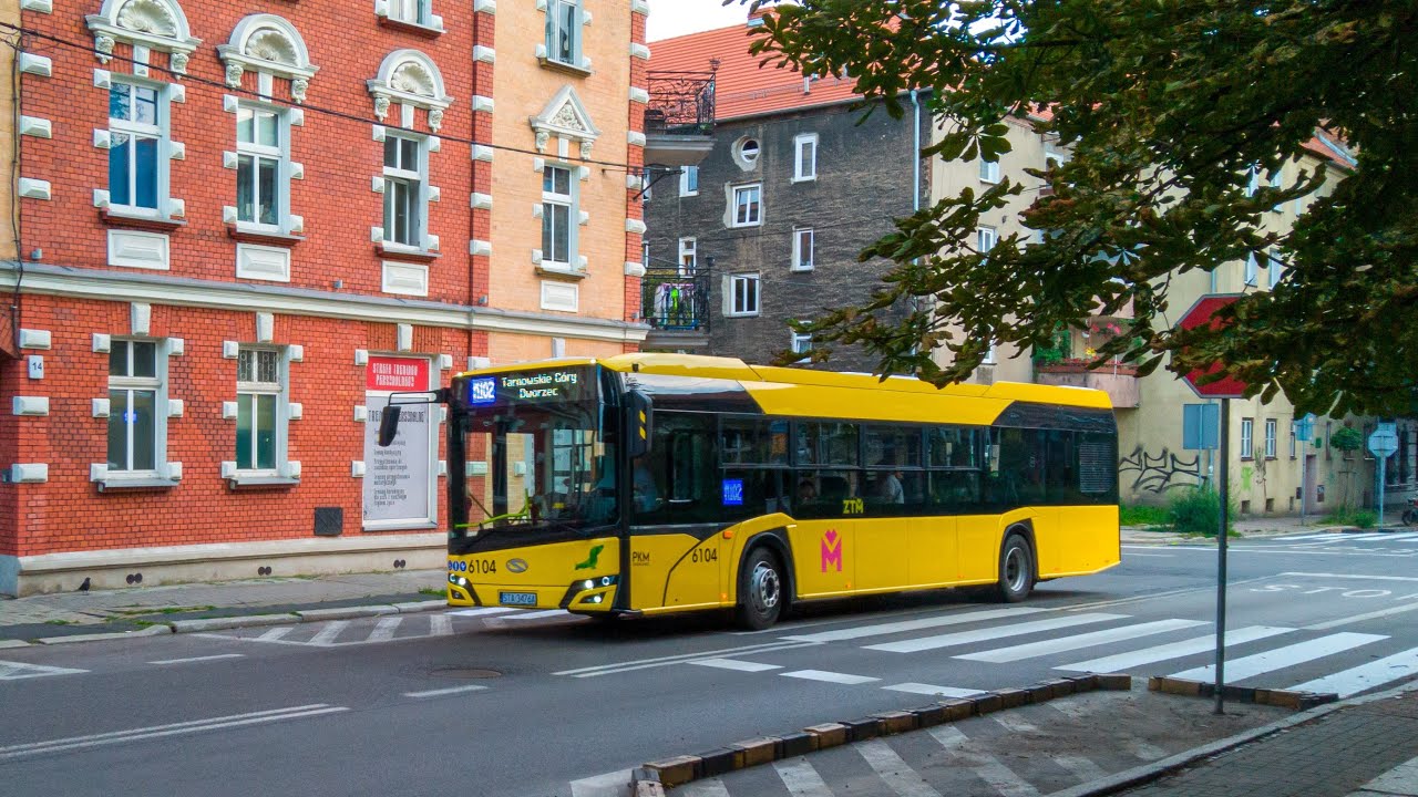 🚌 Linia [M102] - Bytom Dworzec | Trasa przejazdu | ZTM - YouTube