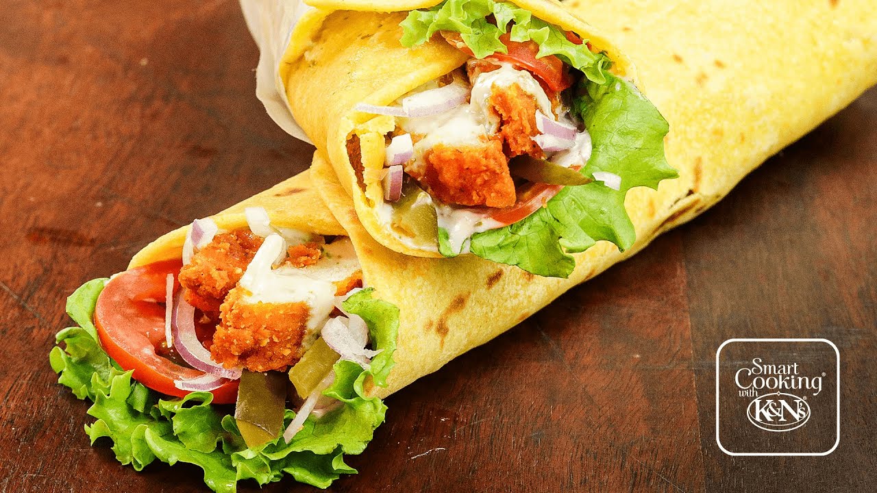 Crispy Tortilla Wraps - YouTube