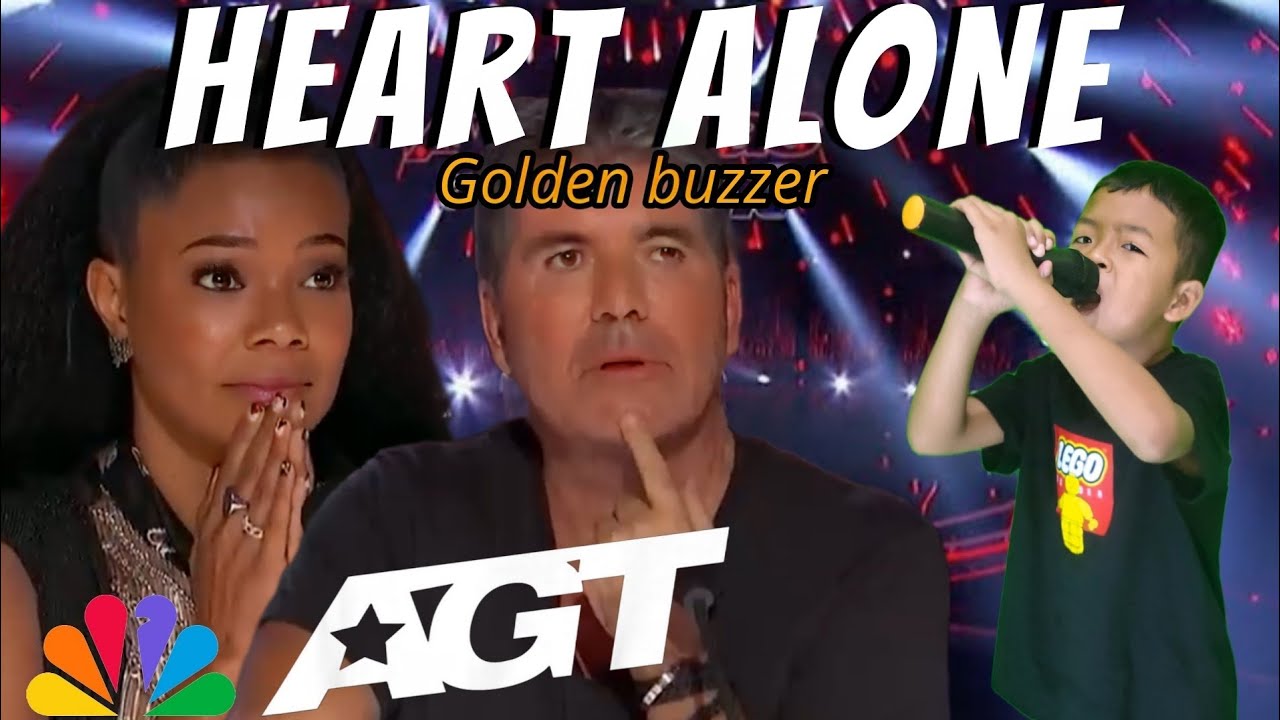 It's extraordinary that this child sings the heart alone song all out ...