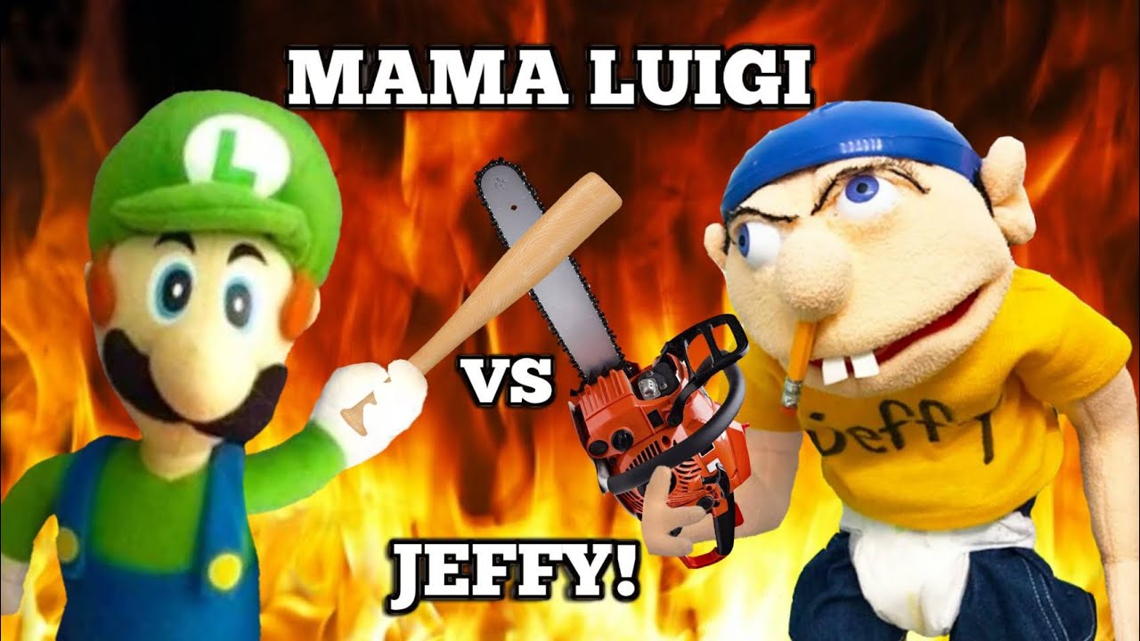 Jeffy VS Mama Luigi Sprite animation - YouTube