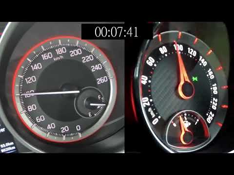 Suzuki Swift Sport 1.4 Sport vs. Opel Adam 1.4 S (0-150 kph Acceleration Battle)