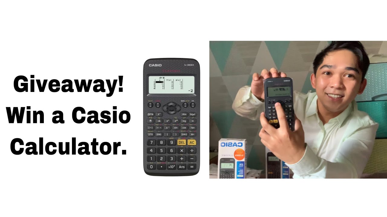 Win a BRAND NEW Casio Calculator. - YouTube