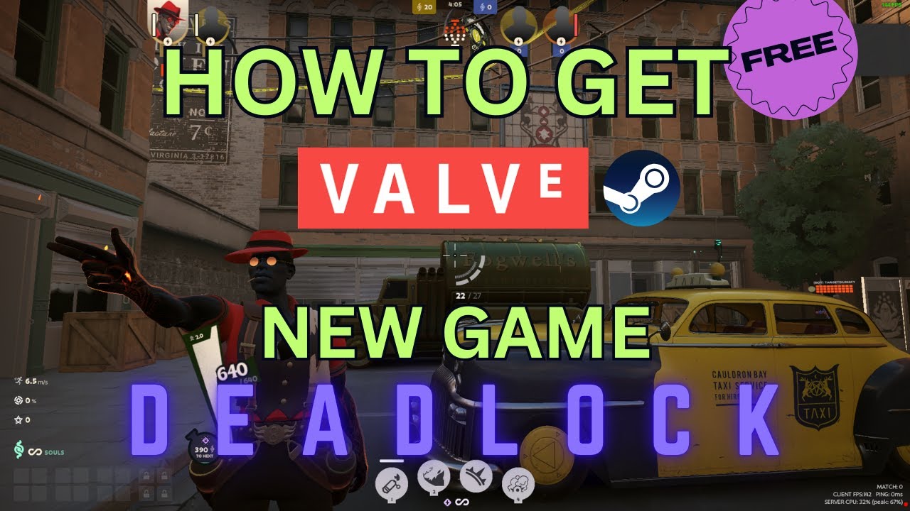 How to get Valve's New game DEADLOCK - YouTube