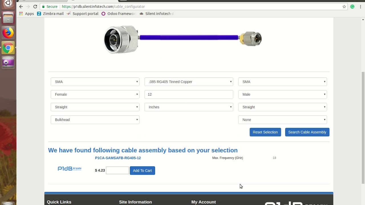 RF cable configurator - YouTube