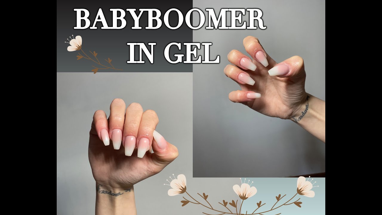 BABYBOOMER IN GEL | Tutorial dettagliato - YouTube