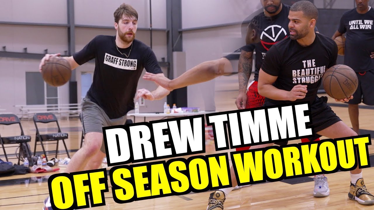 Gonzaga Star Drew Timme Private NBA Workout with Tim Martin - YouTube