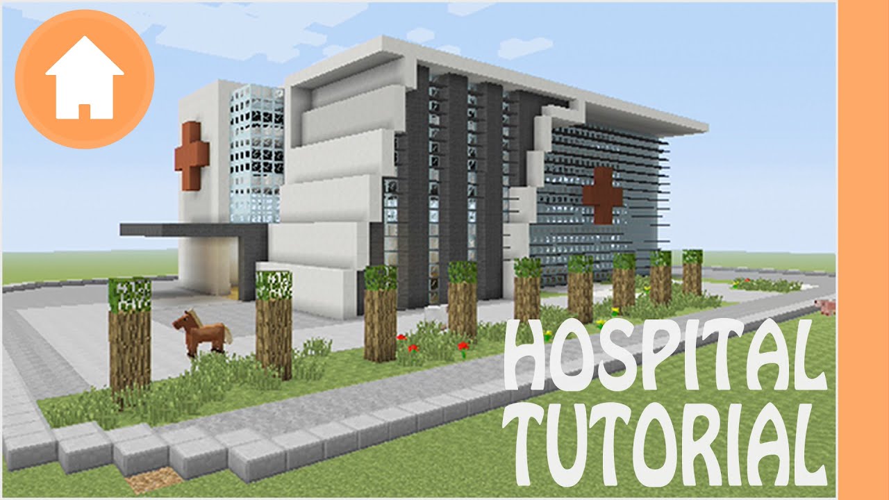 Minecraft Tutorial: Hospital Tutorial #3 Minecraft Xbox/Playstation/PE ...