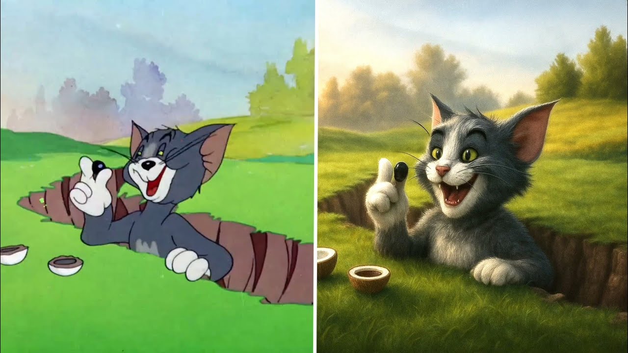 Tom And Jerry Characters in real life | Tom And Jerry Real Life ...