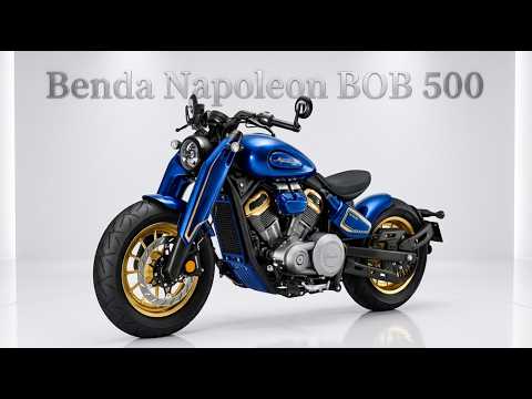 2026 Benda Napoleonbob 500 ENDLICH enthüllt! Dieser 500ccm Bobber ist WAHNSINN!