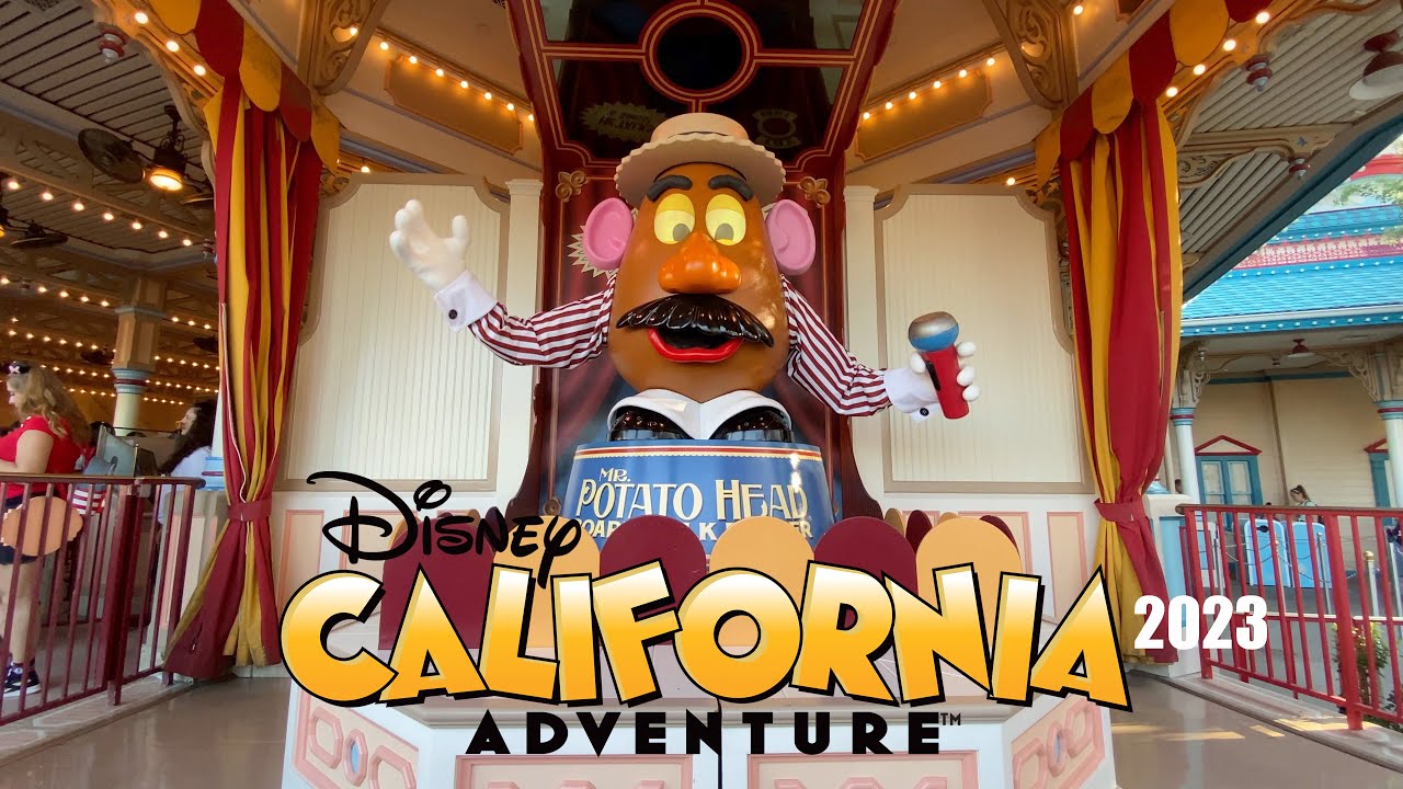 Toy Story Midway Mania! In 3D - Disney California Adventure Full Ride ...