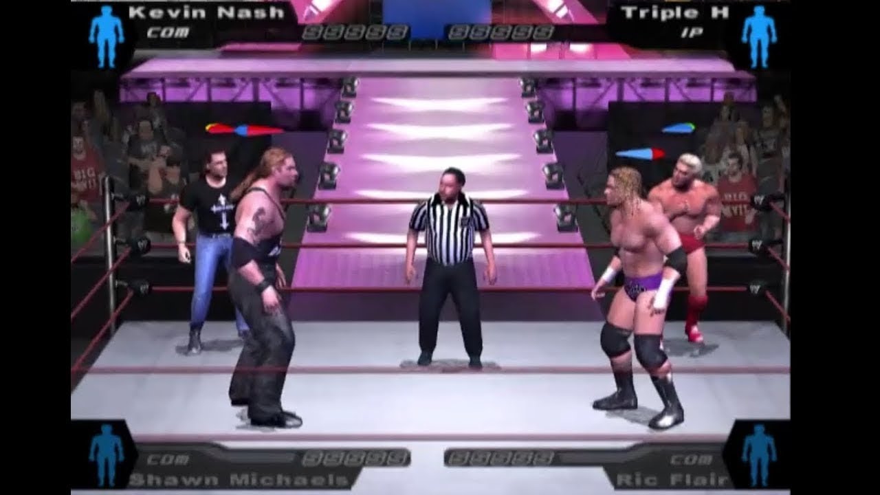 WWE Smackdown! Here Comes The Pain PS2 2003 Triple H Season Mode Walkth ...