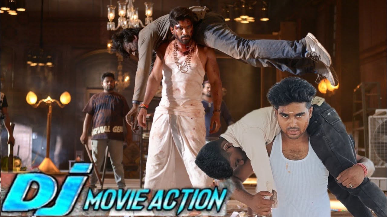DJ Movie Action Spoof Video | Best Scene Of DJ Movie | Allu Arjun Movie ...