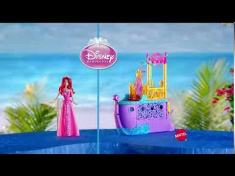 TV Commercial - Mattel - Disney Princess - Mermaid to Princess Ariel ...