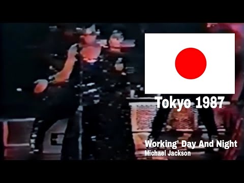 Michael Jackson - Working' Day And Night (Live in Tokyo Japan September ...