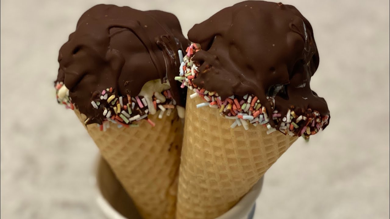 Gluten Free Choc Top Ice-Creams - YouTube