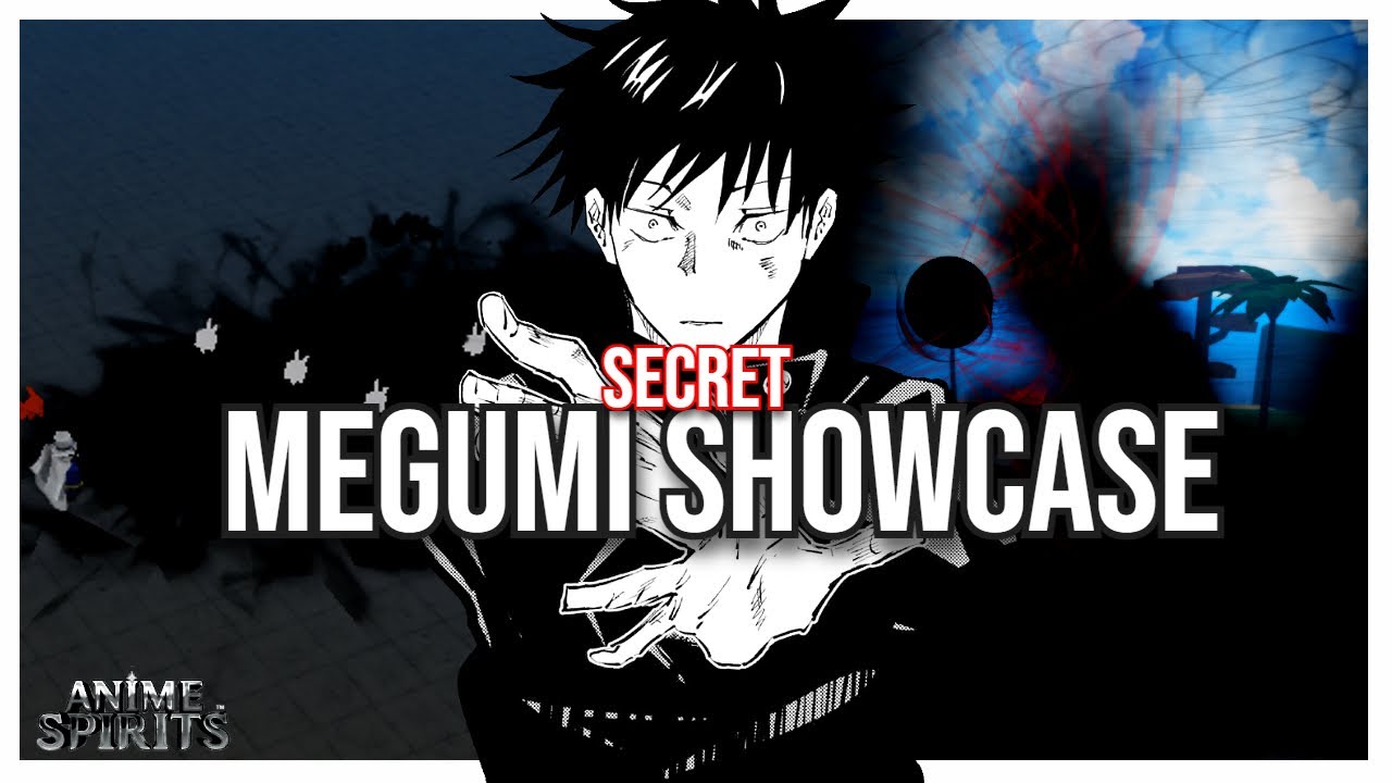 SECRET Megumi Showcase + How To Get It | Anime Spirits - YouTube