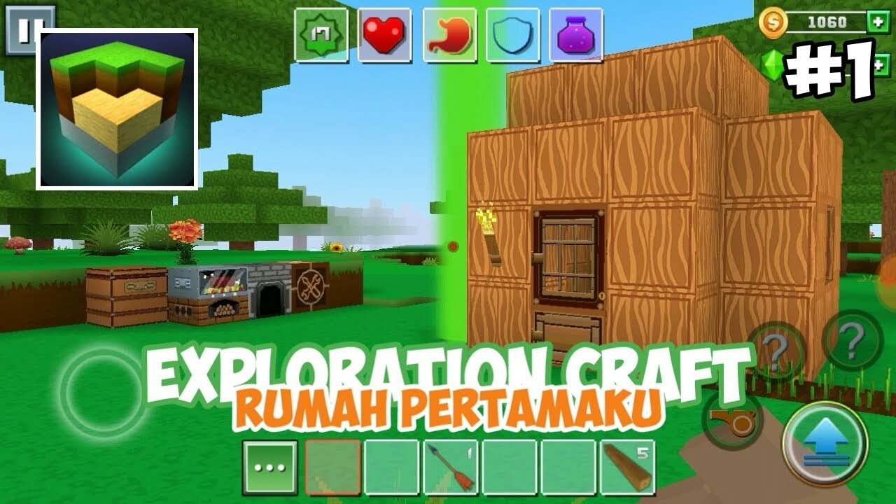 Exploration Lite Craft - Gameplay Part 1 - YouTube