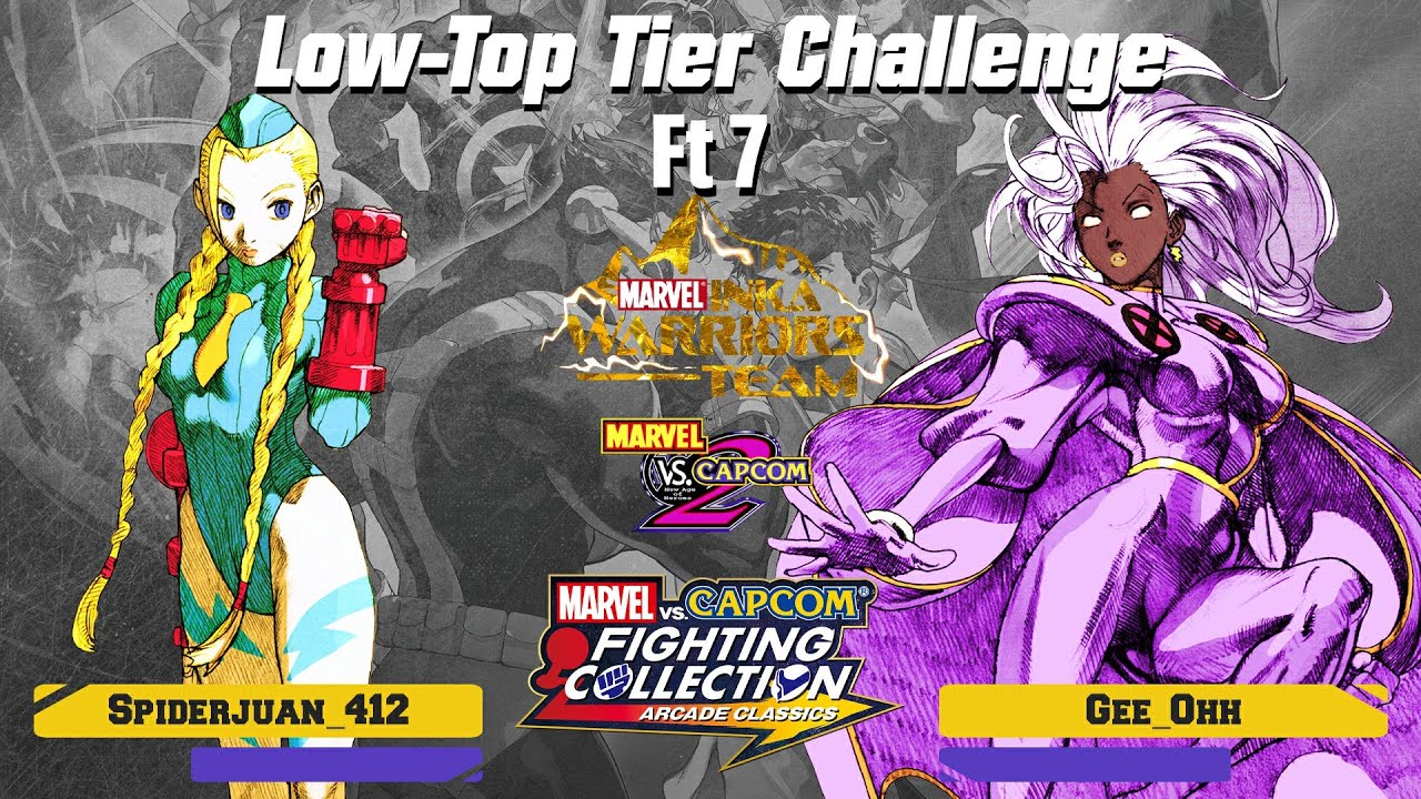 MVC Fighting Collection: Low - Top Tier MVC2: Spiderjuan_412 vs Gee_Ohh ...