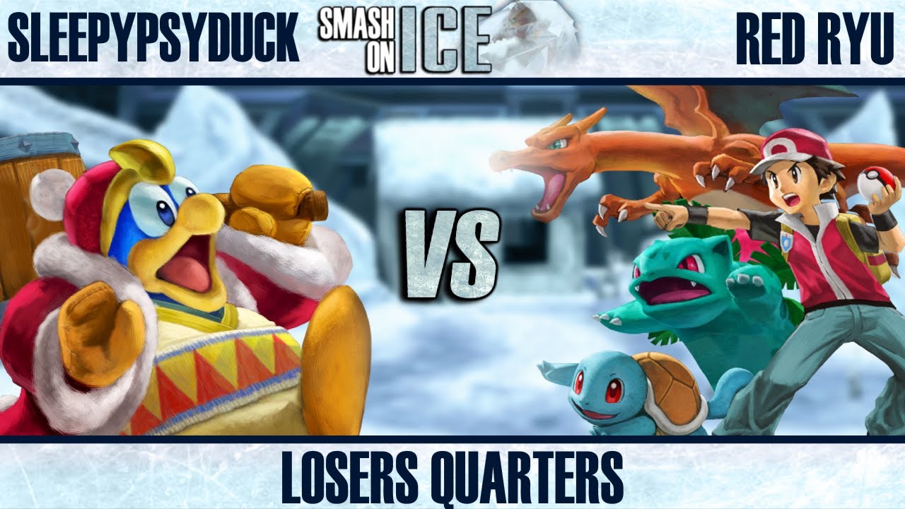 SleepyPsyduck (King Dedede) vs Red Ryu (Pokemon Trainer) - Smash on Ice ...