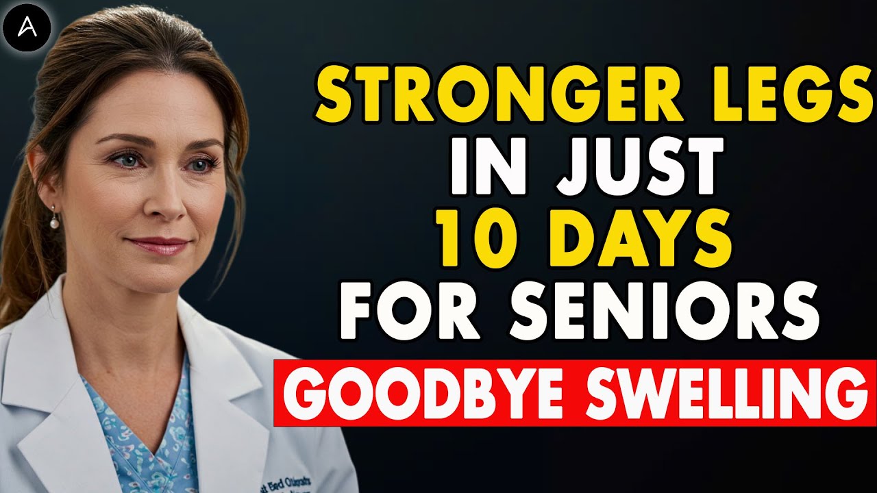 Seniors, GOODBYE Swelling! Stronger Legs in Just 10 Days with Simple ...