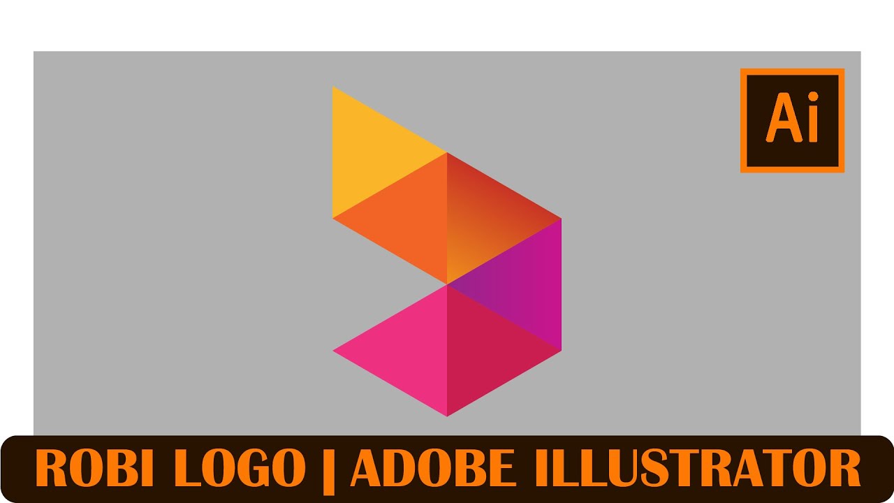 ROBI logo | Adobe Illustrator - YouTube