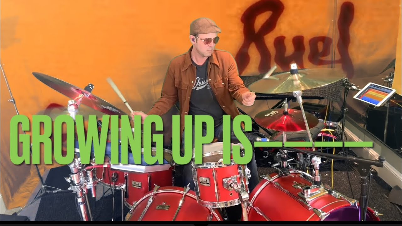 RUEL - Growing Up Is , Drum cover Remix - YouTube