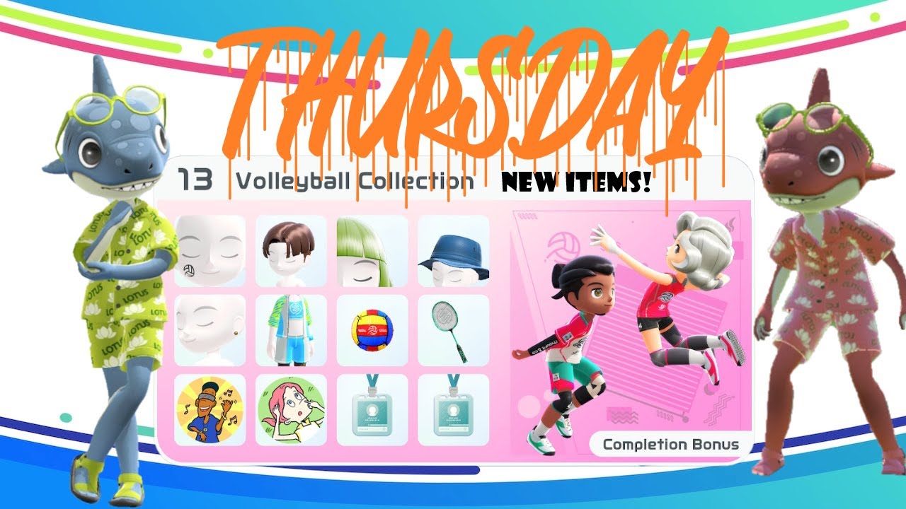 Nintendo Switch Sports! VOLLEYBALL COLLECTION - YouTube