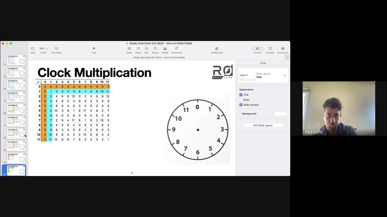Intro to Finite Fields: RISC Zero Study Club - YouTube