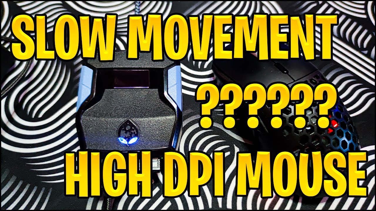 Slow Movement on High Dpi Mouse - YouTube
