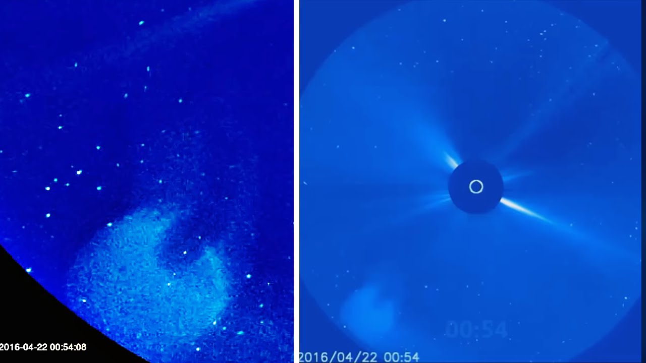 Large object detected near the sun | April 22, 2016 | UFO sightings ...