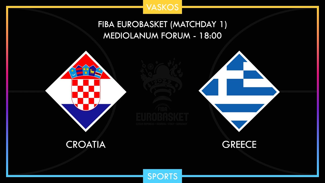 🔴 LIVE | ΚΡΟΑΤΙΑ - ΕΛΛΑΔΑ | ΕΥΡΩΜΠΑΣΚΕΤ | CROATIA - GREECE | EUROBASKET ...