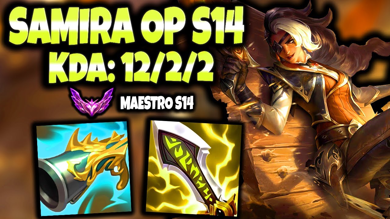SAMIRA ADC S14 MAESTRO ~ LoL ADC Samira S14 - YouTube