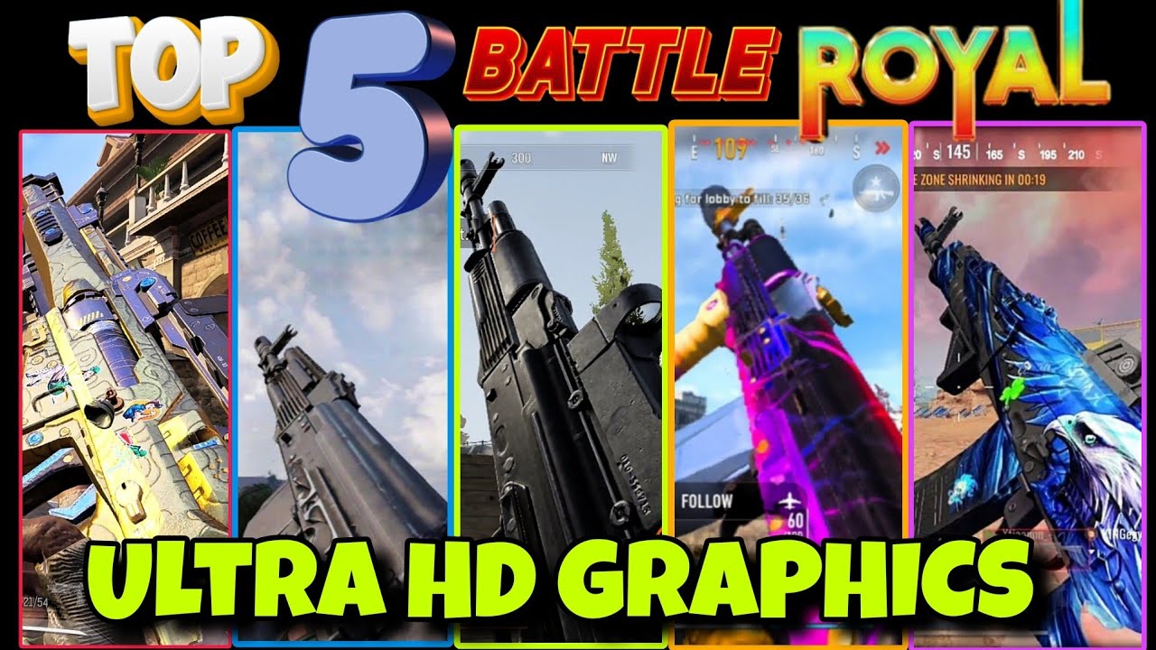 Top 5 Battle Royal Game | Warzone Mobile || Cod Mobile | Lost Light ...