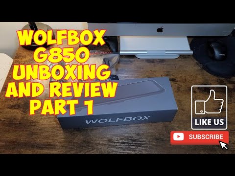 Wolfbox G850 Dash Cam Unboxing and Review Part 1 - YouTube