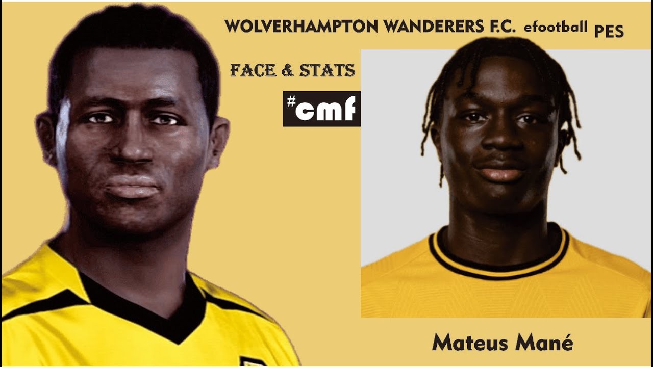 Mateus Mané or Mane FACE & STATS eFootball PES 2021 2020 - YouTube