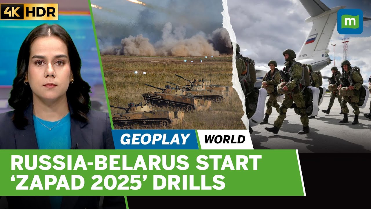 Russia-Belarus Launch ‘Zapad 2025’ Military Drills Amid Poland Drone ...