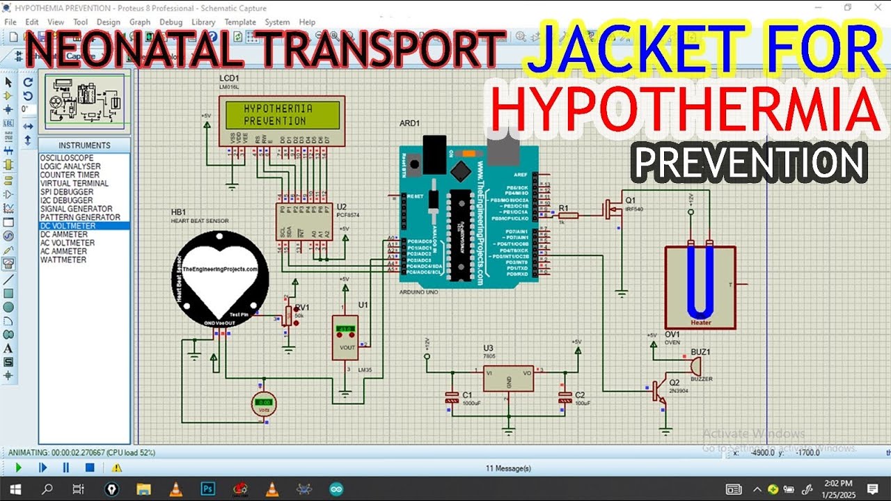 Biomedical project: neonatal transport jacket for hypothermia ...