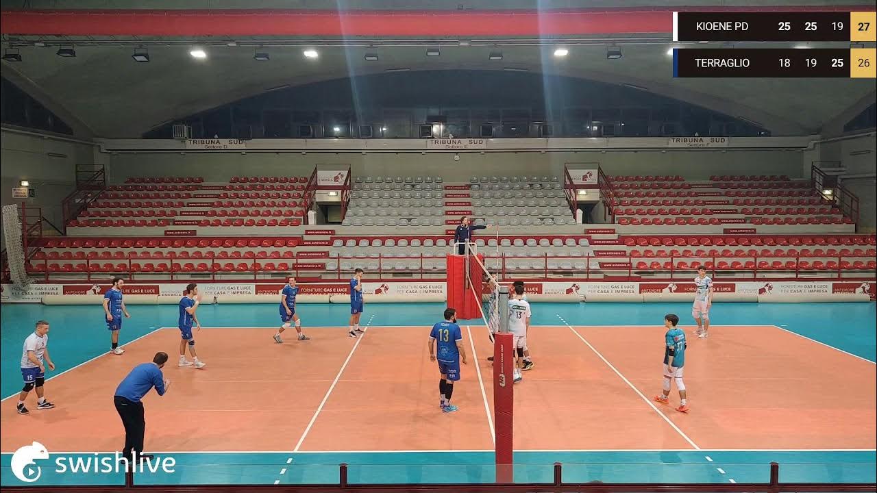 Veneto pallavolo maschile serie C Veneto KIOENE PD - Terraglio Volley KIOENE PD VS TERRAGL - YouTube