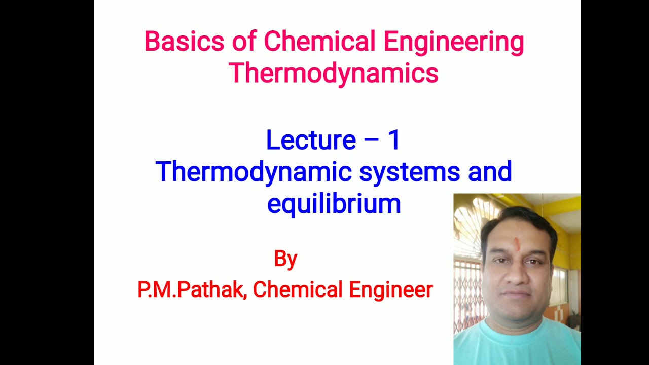 Thermodynamic System and Equilibrium - YouTube